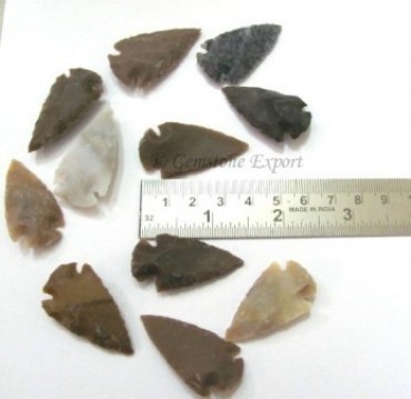 Agate small Indian arrowheads 2.5 to 2 Inch from arrowheads